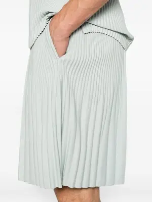 Issey Miyake Pleated Shorts - Grey