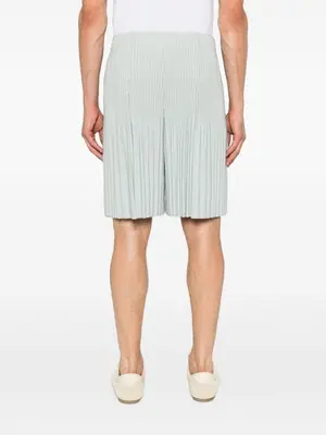 Issey Miyake Pleated Shorts - Grey