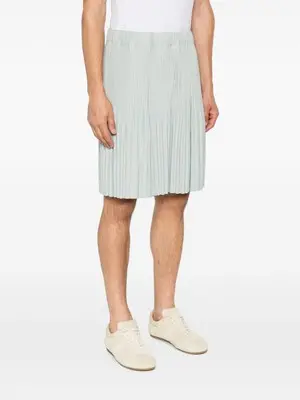 Issey Miyake Pleated Shorts - Grey