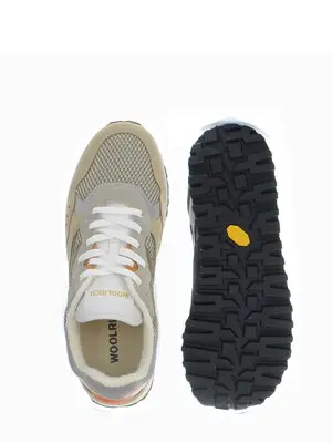 Woolrich Sneakers With Suede Inserts