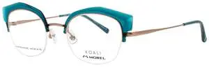 KOALI-MOREL 20070k Metal Eyeglasses With Case - In Description