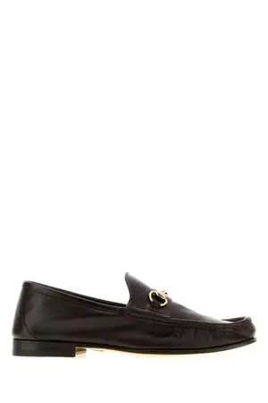 Gucci GUCCI Horsebit Loafers Cocoa