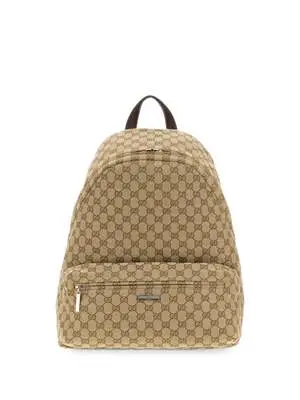 Gucci Monogram Canvas Backpack