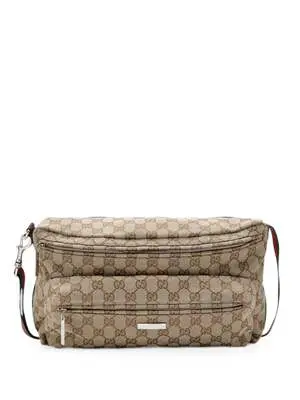 Gucci Monogram Crossbody Handbag - Sand