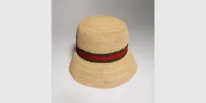 Gucci Straw Hat With Ribbon Detail - Ropedarkgr