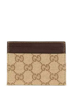 Gucci Gucci Men's Card Case, Mini Small Leather Goods Sand