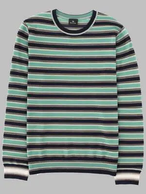 Paul Smith Striped Merino Wool Sweater - Multicolour