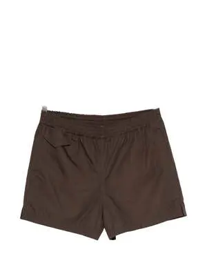 A.p.c. Bethestanech Drawstring-waist Cotton Shorts - Marrone