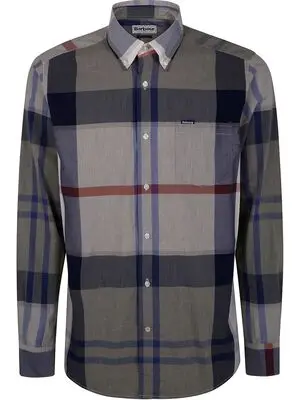 Barbour Mini Logo Button-up Shirt - Green