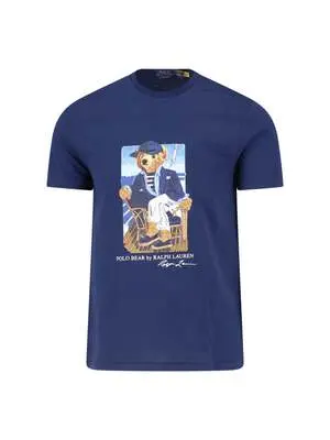 Polo Ralph Lauren 100% Cotton Polo Shirt - Blue