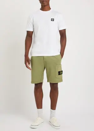 Stone Island Compass Logo Cotton T-shirt