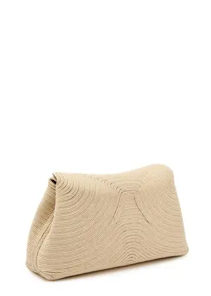 TOTEME T-lock Rope Clutch - Pearl