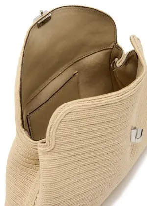 TOTEME T-lock Rope Clutch - Pearl