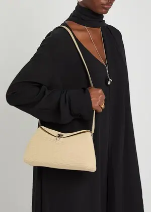 TOTEME T-lock Rope Clutch - Pearl