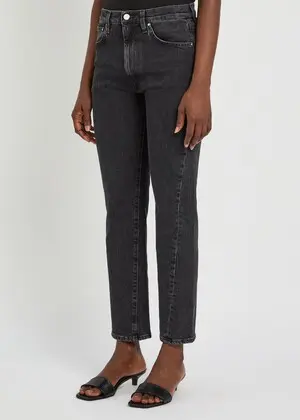 TOTEME Twisted Seam Straight-leg Jeans