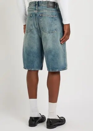 WON HUNDRED Kayce Straight Leg Denim Shorts
