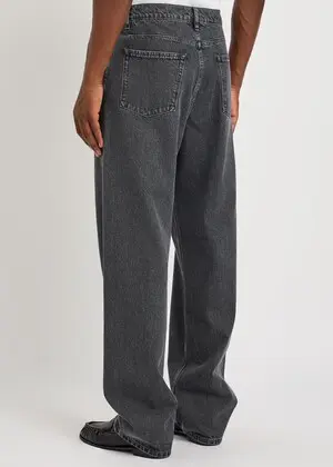 JIL SANDER Straight-leg Washed Denim Jeans