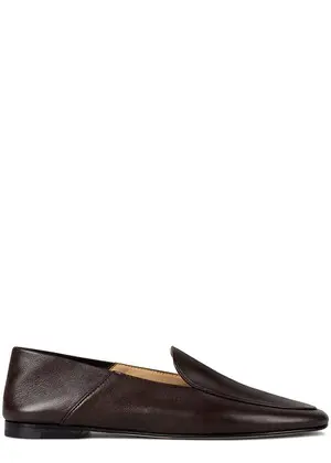 Dear Frances Gio Leather Loafers - Brown