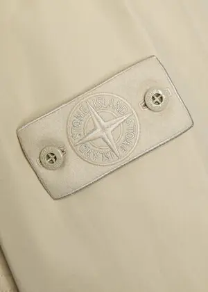Stone Island Ghost Hooded Cotton-poplin Parka