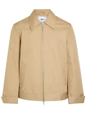 WON HUNDRED Peter Twill Zip-up Jacket
