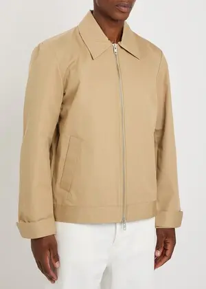 WON HUNDRED Peter Twill Zip-up Jacket