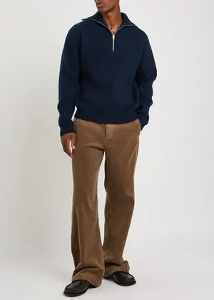 JIL SANDER Corduroy Wide-leg Trousers