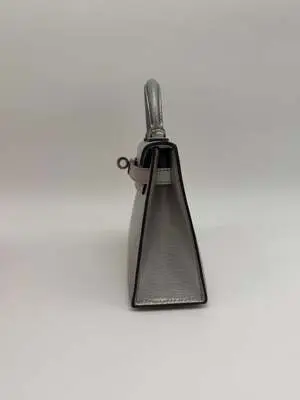 Hermès Kelly Mini Bag With Palladium Hardware - Silver