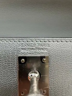 Hermès Kelly Mini Bag With Palladium Hardware - Silver