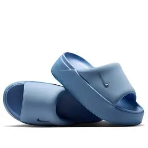 Nike Calm Elevation Platform Slides - Work Blue