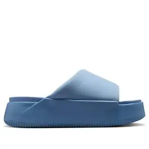 Nike Calm Elevation Platform Slides - Work Blue