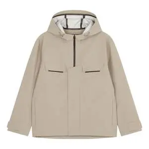 NEW BALANCE Windbreaker Jacket - Beige/black