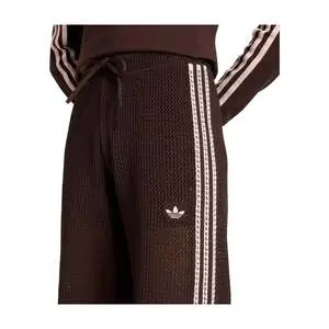 Adidas Originals Knitted Crochet Firebird Track Pants - Aurora Coffee