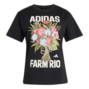 Adidas X Farm Rio Graphic T-shirt - Black