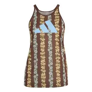 Adidas X Farm Rio Training Tank Top - Auburn/clear Sky/multicolor