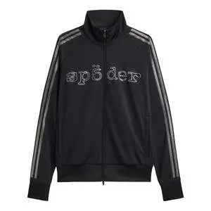 Adidas Sp5der Rhinestone Track Jacket - Black