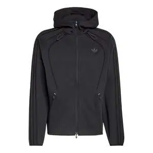 Adidas Spacer Teamgeist 26 Cutline Fullzip Hoodie Asia Sizing - Black