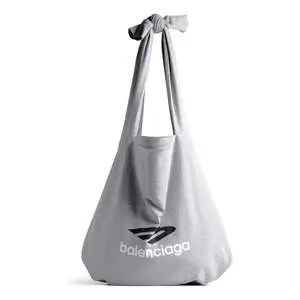 Balenciaga New Jersey Hobo Bag - Grey