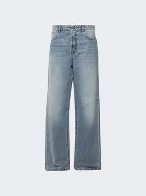 RÓHE Brunn Signature Baggy Denim Classic - Blue