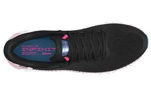Under Armour Hovr Infinite 3 Athletic Sneakers - Black/pink