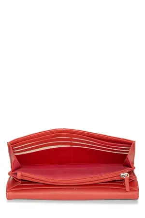 Chanel Patent Quilted Flap Wallet