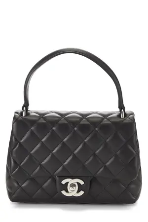 Chanel Quilted Lambskin Kelly - Black