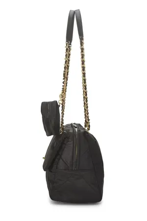 Chanel Satin Bowling Flap Bag