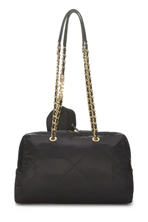 Chanel Satin Bowling Flap Bag