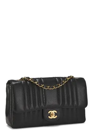 Chanel Caviar Vertical Flap Medium