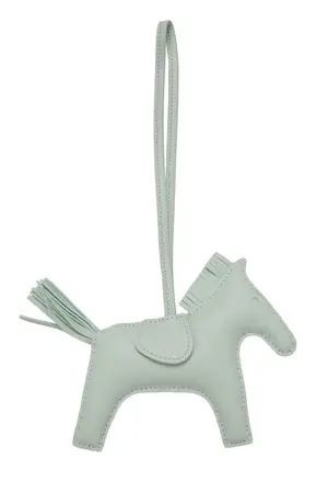 Hermès Vert Milo Rodeo Bag Charm