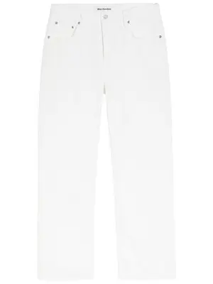 WON HUNDRED Genoa Relaxed Straight-leg Denim Jeans - White