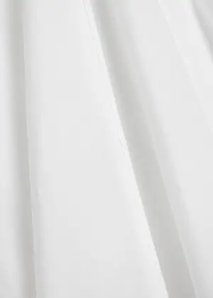 Another Tomorrow Panelled Cotton-poplin Maxi Skirt