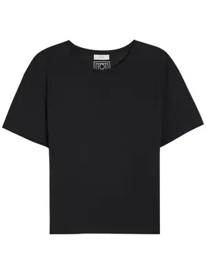 TOTEME Cotton T-shirt - Black