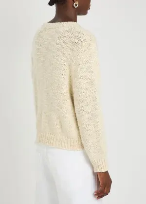 Suzie Kondi Kismet Slubbed Cashmere Jumper