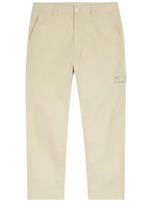 Stone Island Ghost Logo Cotton Trousers
